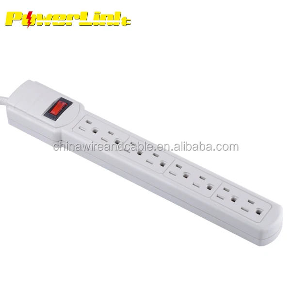 8 Outlets Power Strip - Heavy Duty & Reliable Performance
