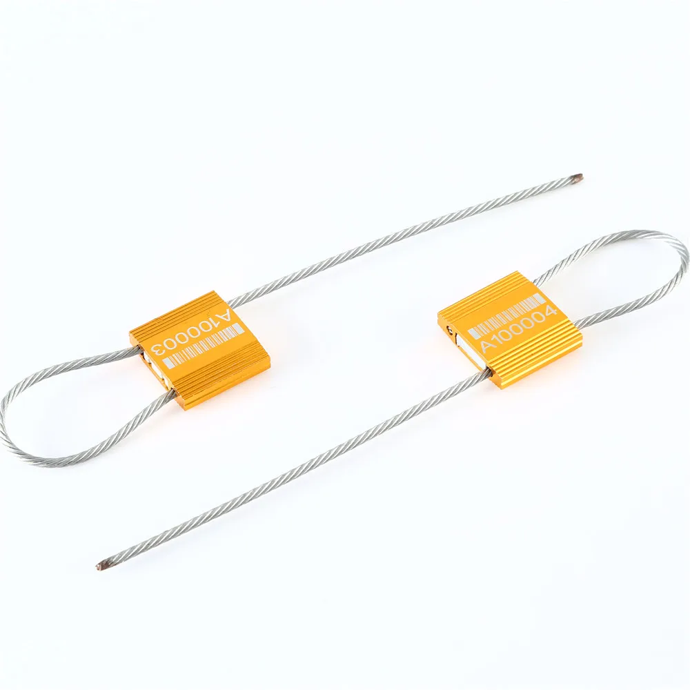 China Factory High Security Container Door Lock Wire Rope Seal - Buy ...