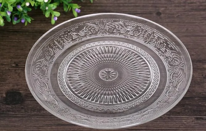 2018 Eco Friendly Glassware Plater Round Glass Fruit Bowls For Party Buy Eco Friendly Tempered