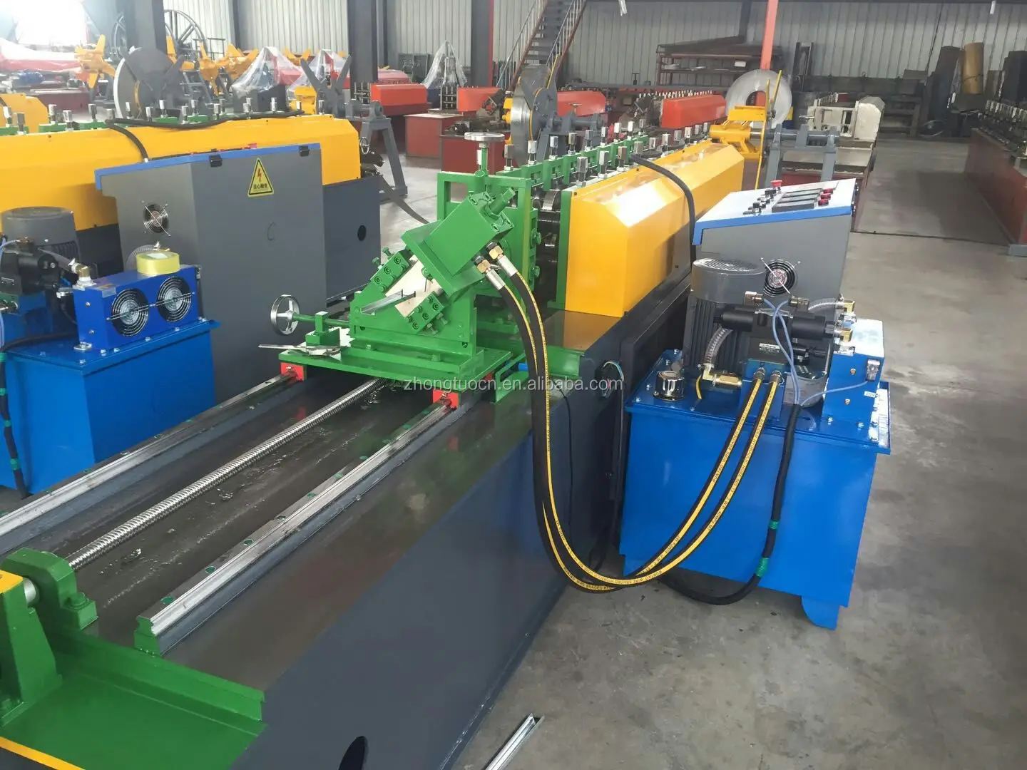 ZTRFM PLC Control Drywall Profille Making Machine Stud and Track Roll Forming Machine| Alibaba.com