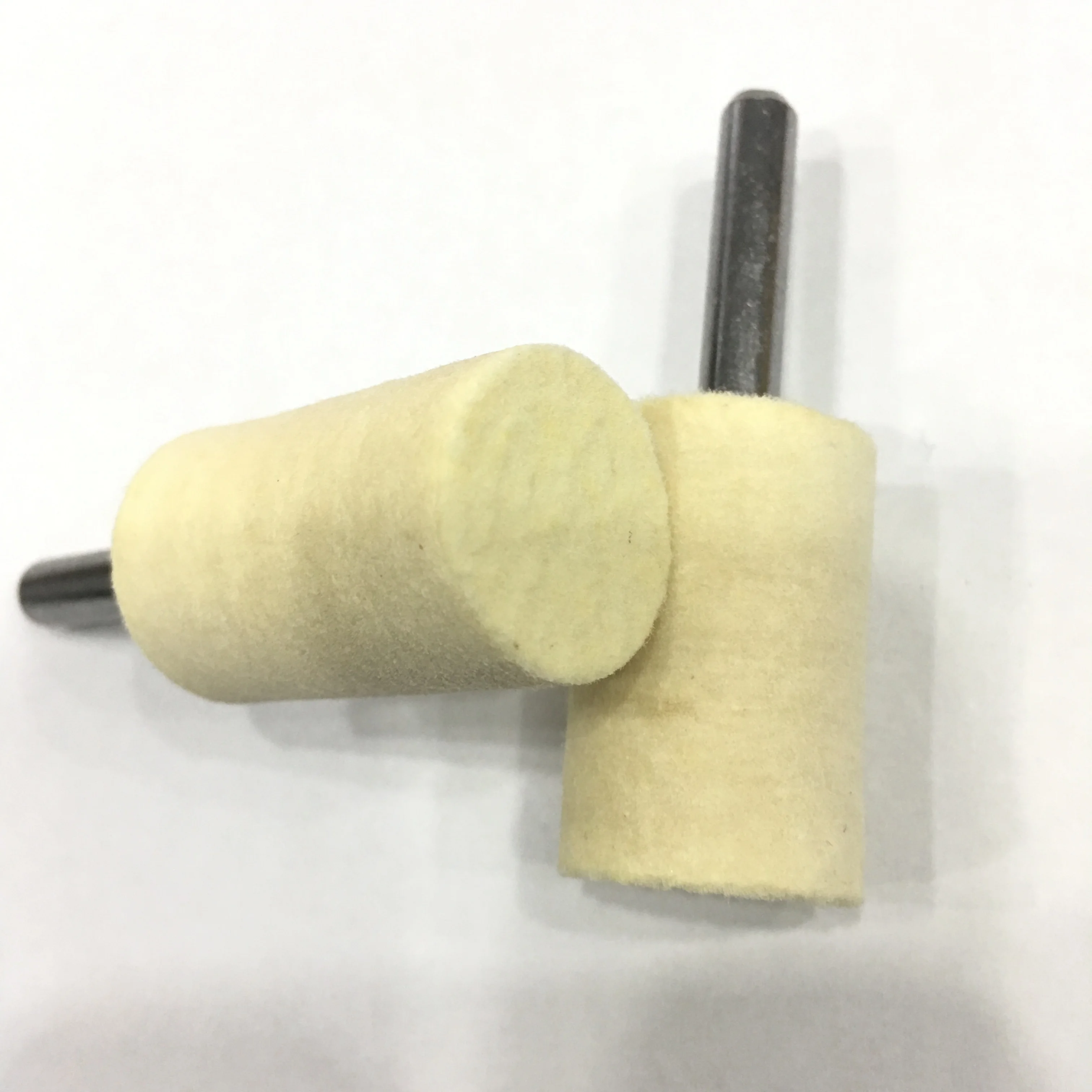 Mounted Felt Abrasive Tools Cylindrical Bullet Shape Felt Polishing ...