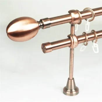 Antique Copper Curtain Rods/thick Curtain Rods/cheap Curtain Rod - Buy ...