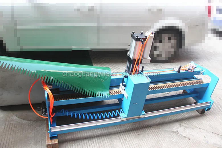 High Efficiency Pvc/pu Conveyor Belts Finger Punching Machine With Free ...