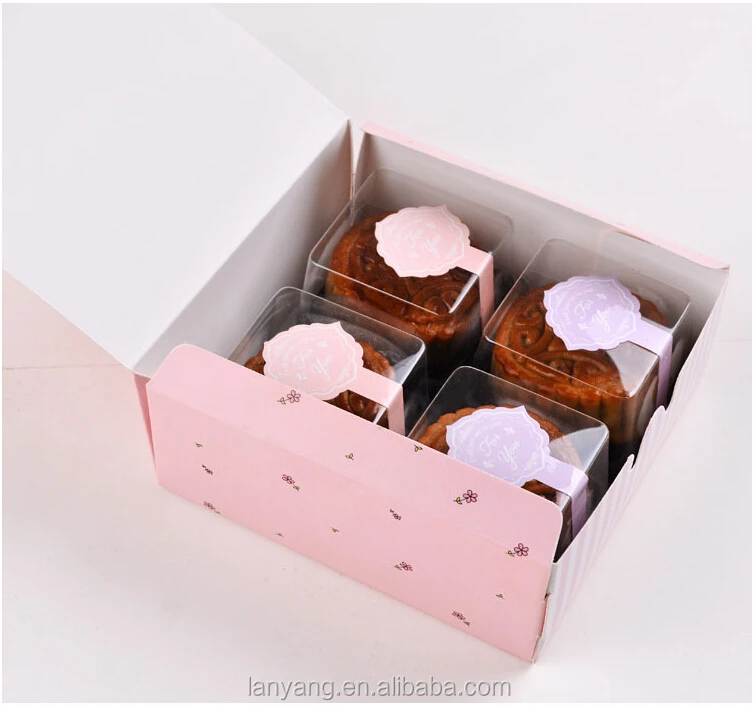 Thanks Square Cookie Boxes Party Wedding Easter Favor Bomboniere Cake ...