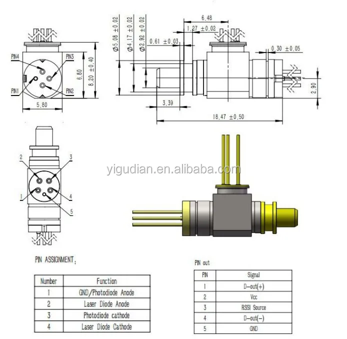China Gpon Bosa With Pigtail 10g 40km Bidi Bosa 1270tx/1330rx - Buy ...