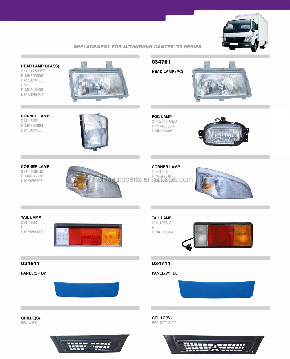 Corner Lamp R Mk353664 Mk486508 Mk427118/l Mk353663 Mk486507 Mk427117 ...