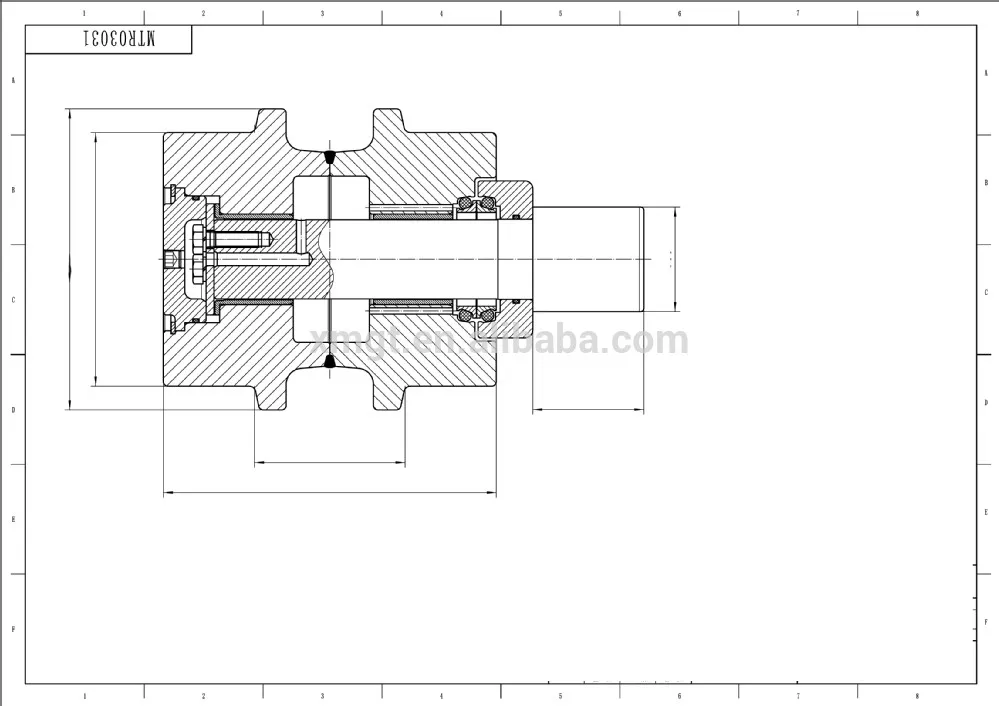 Excavator Top Roller Carrier Roller for EC140 EC150 EC160 EC210