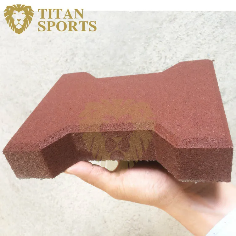 Rubber H Block Interlocking Pavers Tiles For Horse Exercises - Buy H ...