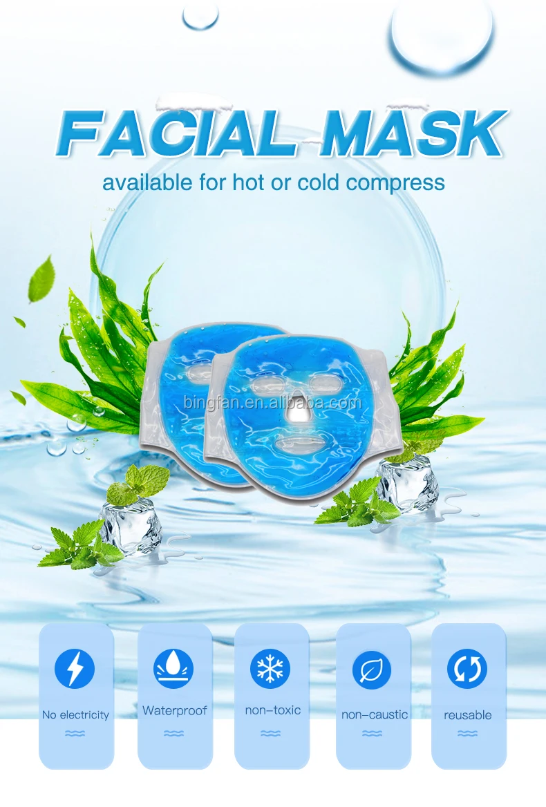 Gel Liquid Mask For Face Hot Cold Mask Facial Mask - Buy Gel Mask,Gel ...