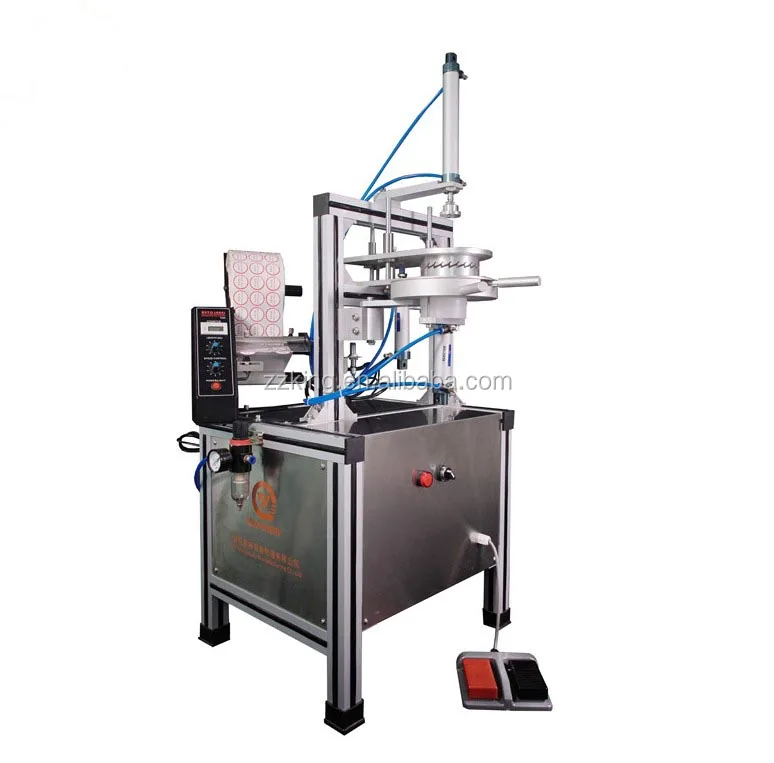 Small Portable Semi Automatic Round Hotel Toilet Soap Pleat Wrapping ...