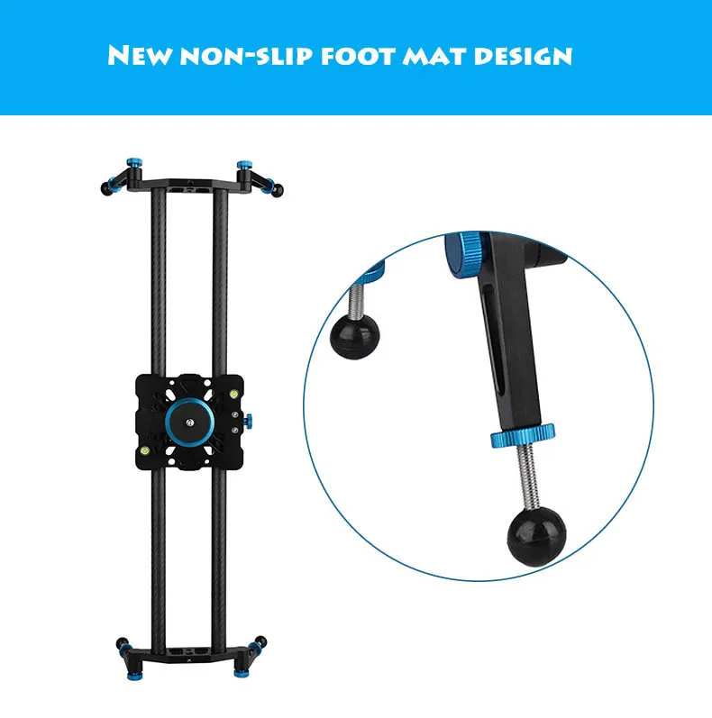 60cm Mini Slr Telescopic Slider Photography Portable Aluminum Dolly ...