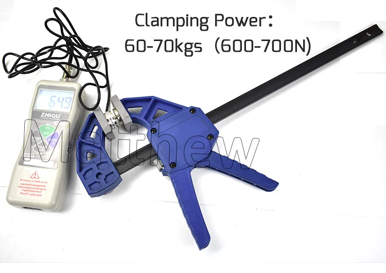 Quick Release Woodworking Plastic Bar Clamps With Deep Throat - Buy ...