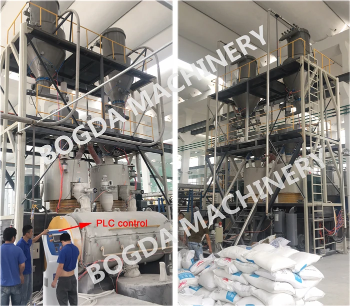 PVC Auto Feeding Weighing Mixing System - 600kg Capacity