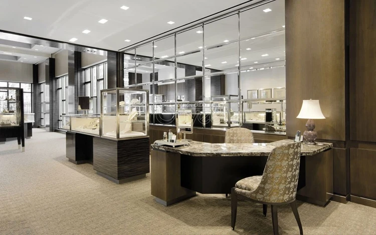 Elegant Unique Interior Design Ideas Jewellery Shops / Wood Decoration ...