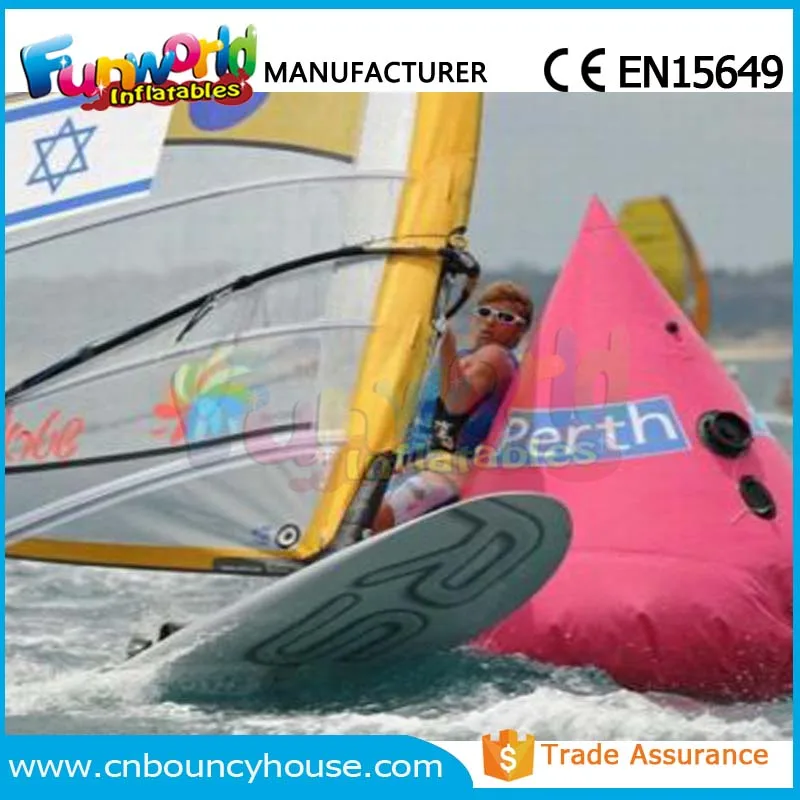 Inflatable Triangular Mark Buoys for Sale | Customizable Water Buoys ...