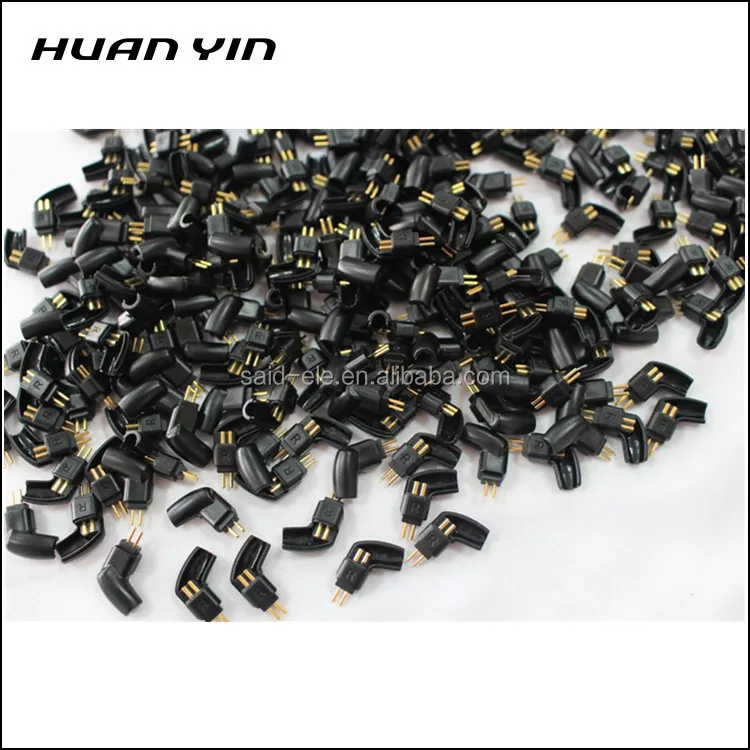 0.78mm 2 Pin Connector DIY Earphone Plug for Westone - Black or Clear ...