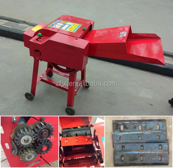 Forage Grass Herbage Cutter Crusher Machine - Easy Operation
