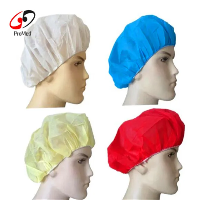 Best Selling Disposable Surgical Nonwoven Bouffant Cap/ Head Cover ...