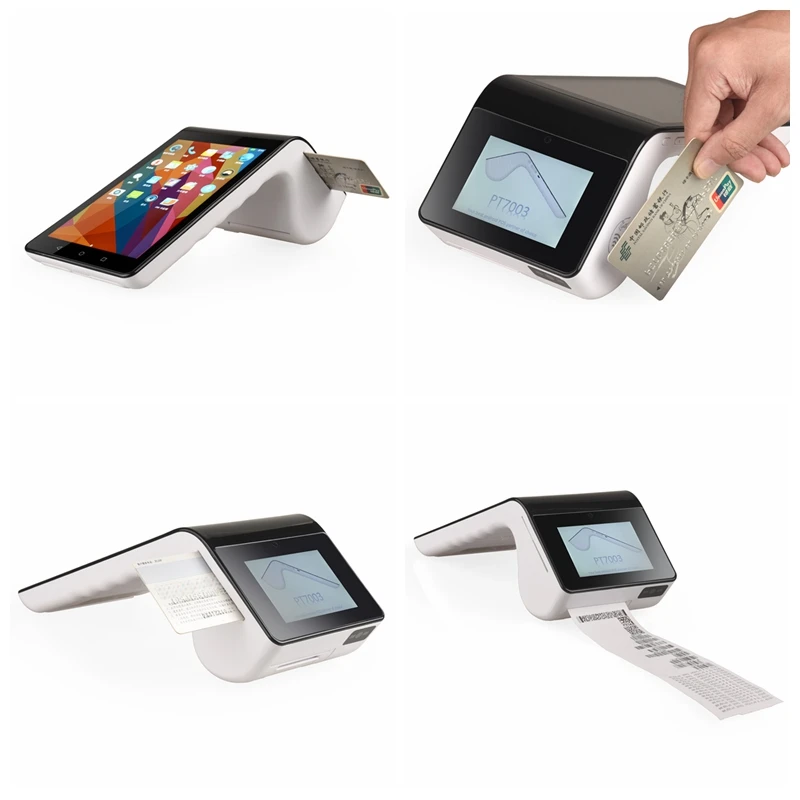 Pt7003 All In One Payment System Rfid Android Pos Terminal With 58mm ...