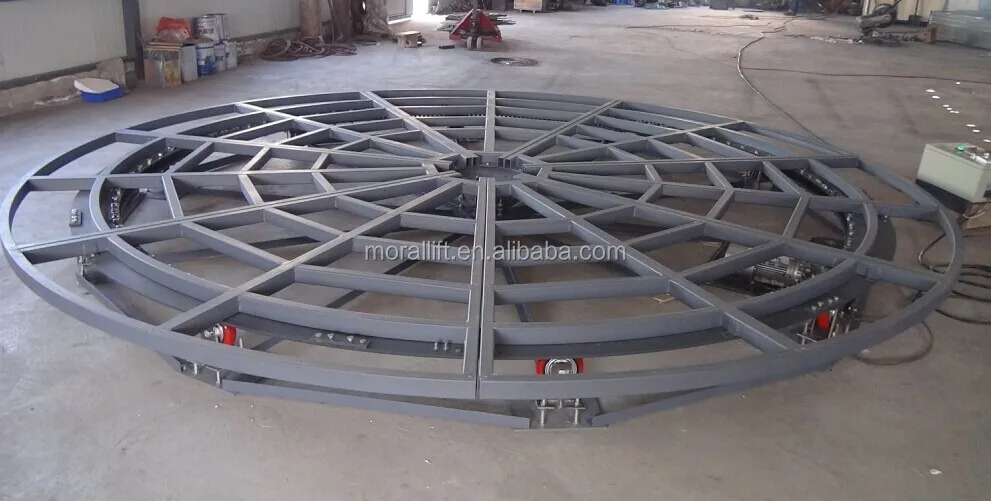 Plate - forme rotative pour voitures / 360 grau électrique auto ...