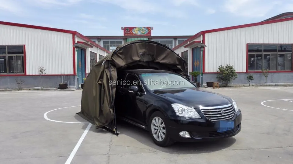 Foldable Car Garage - Retractable Car Shelter by Cenico
