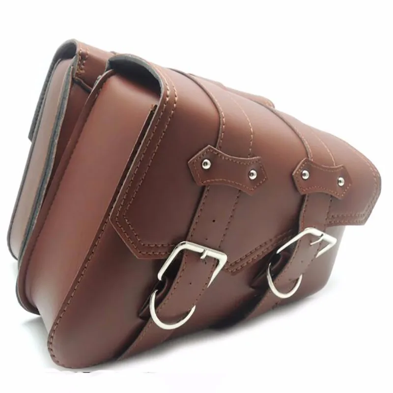 Leather Motorcycle Pouch Side Saddle Bag - Buy Saddle Bag,Side Bag ...
