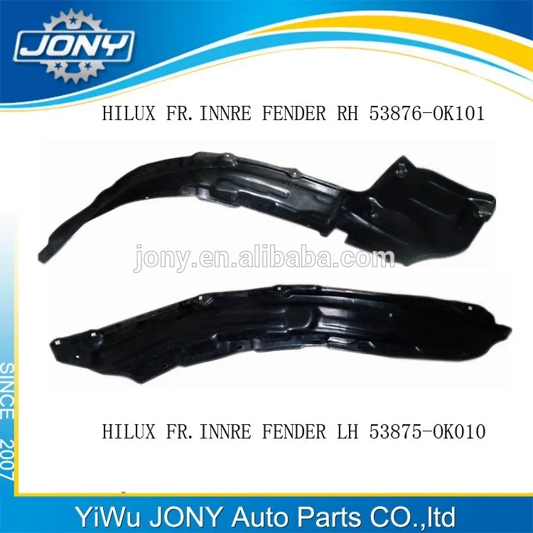 Front Inner Fender Liner For Hilux 2006 Oem 53876-ok010 53875-ok010 Rh ...