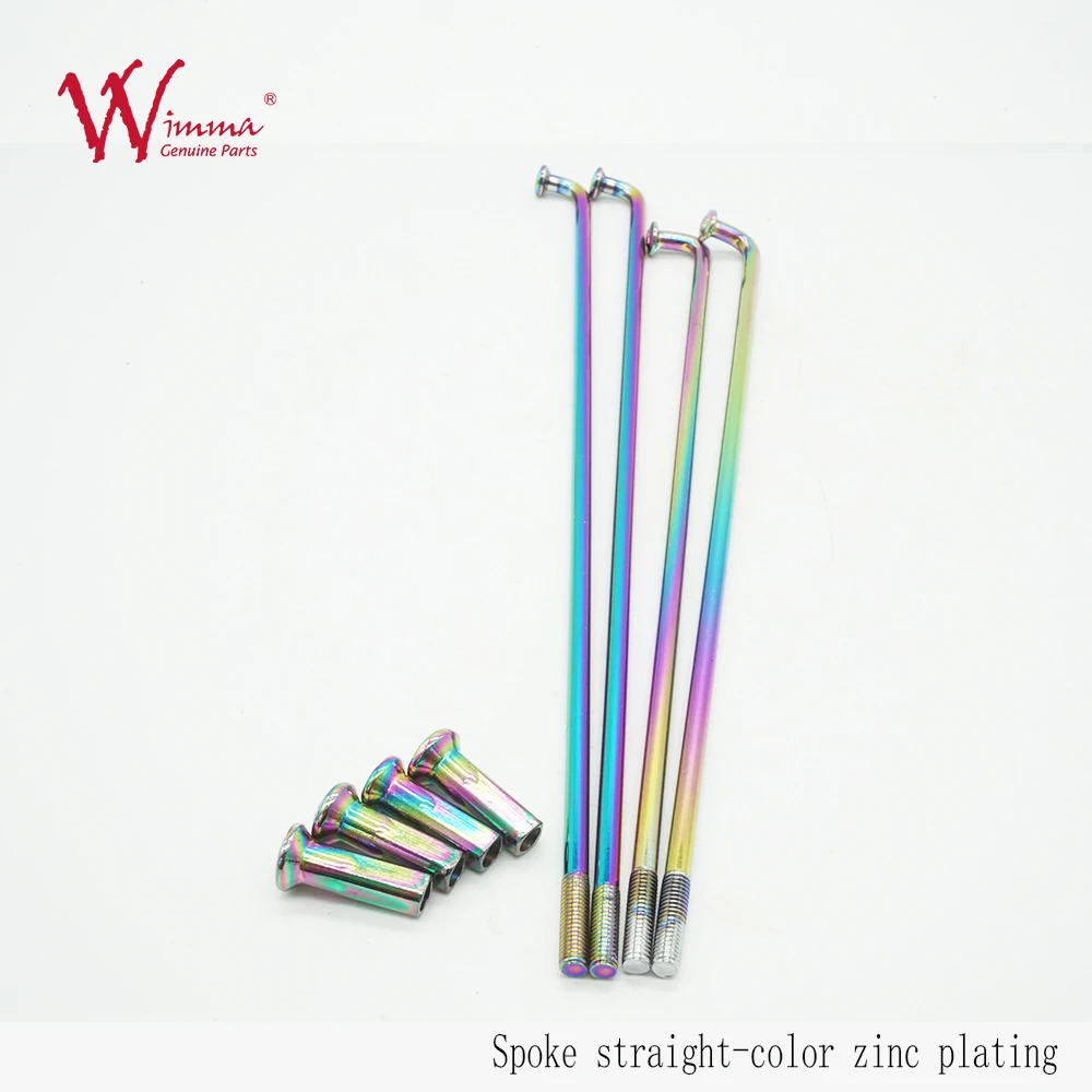 Custom Motorcycle Spoke Motorcycle Wheel Steel Colored Spokes And ...