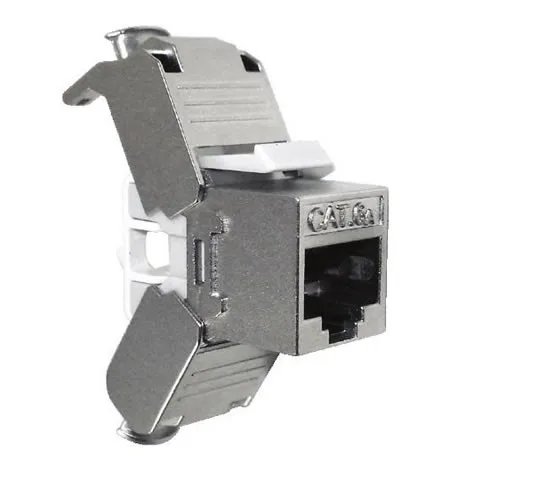 FTP SFTP CAT6 RJ45 Connector - 180 Degree Keystone Jack