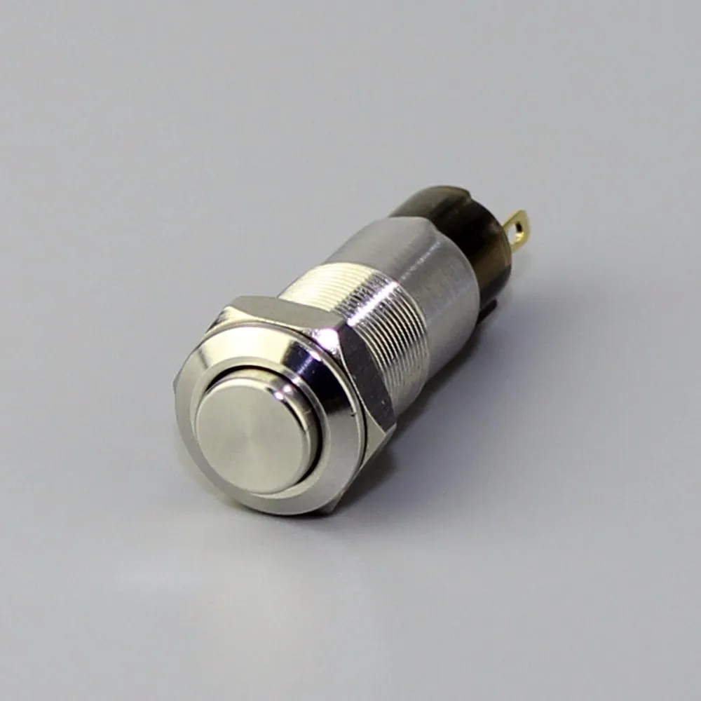 10mm 12v Étanche Mini Interrupteur À Bouton-poussoir - Buy 10mm 12v ...