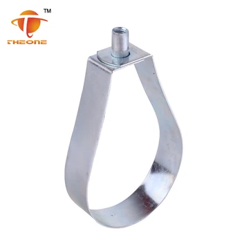 China Factory New Items Pear Shaped Hinged Pipe Clamp With Zinc Plating ...