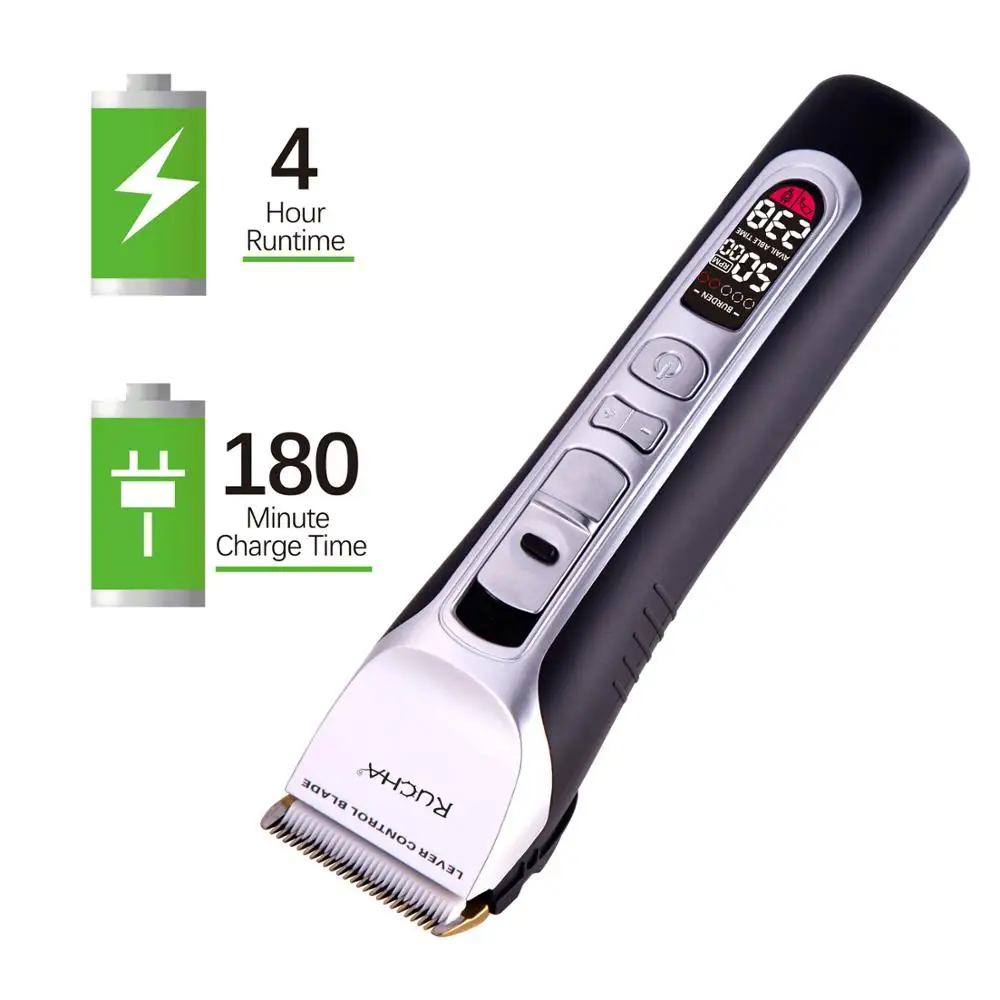 High Tech Professional Rechargeable Lithium Ion Battery Operated Hair ...