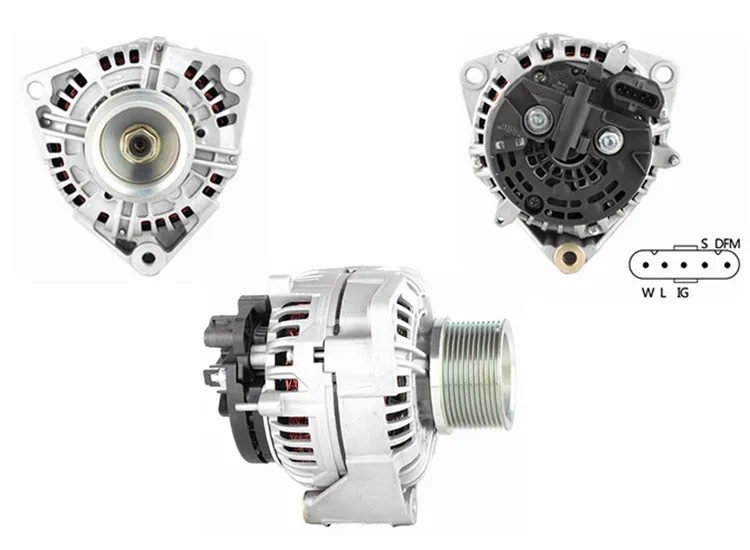 New Mercedes Truck Alternator 24V 110A CW, Fits Actros MP2/MP3 | New ...