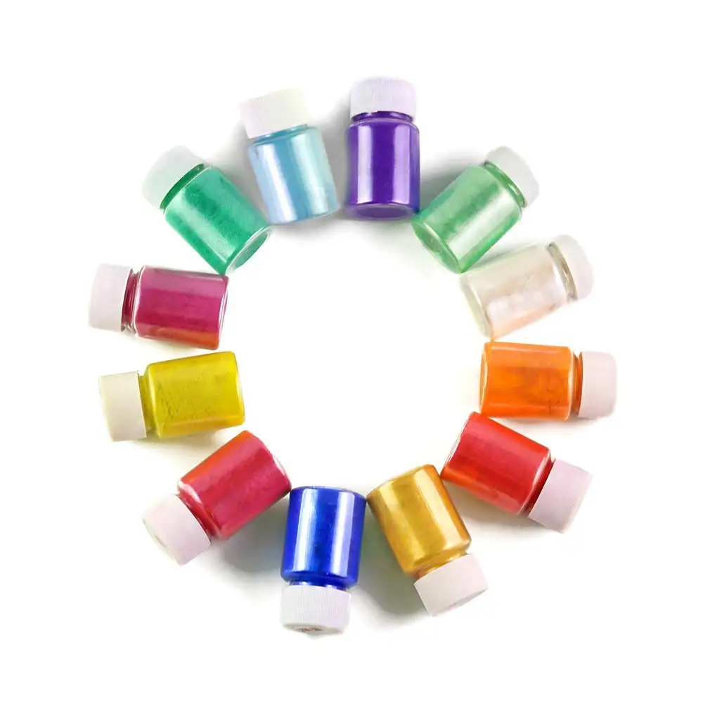 35 Color Multi Purpose Neon Pigment Pearl Pigment Mica Powders For Soap ...