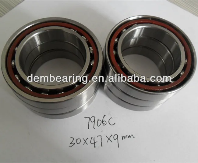 Nsk High Precision 30*47*9mm Angular Contact Ball Bearing 7906c - Buy ...