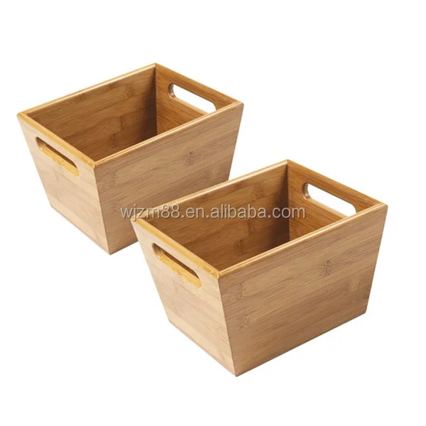 Bamboo Bamboo Storage Box & Bin,Wood Home Storage Organizers Wholesale ...