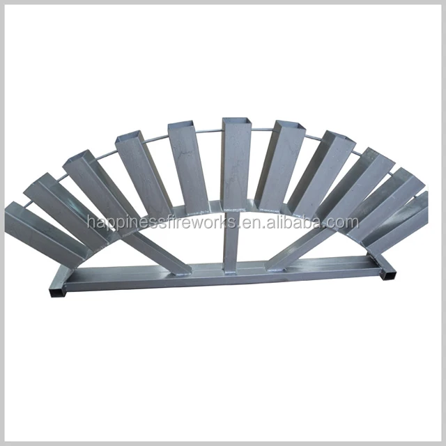 New Arrival 1.5" 11 Shots Fan-shaped Steel Iron Fireworks Display Rack ...