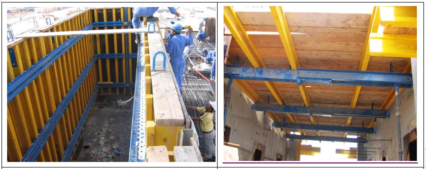 Concrete Elevator Shaft Beam Platform Formwork System