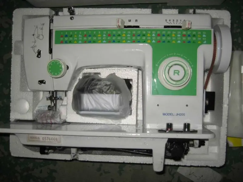 Jh307 Máquina De Coser Doméstica - Buy Máquina De Coser Doméstica Zigzag Máquina De Coser ...
