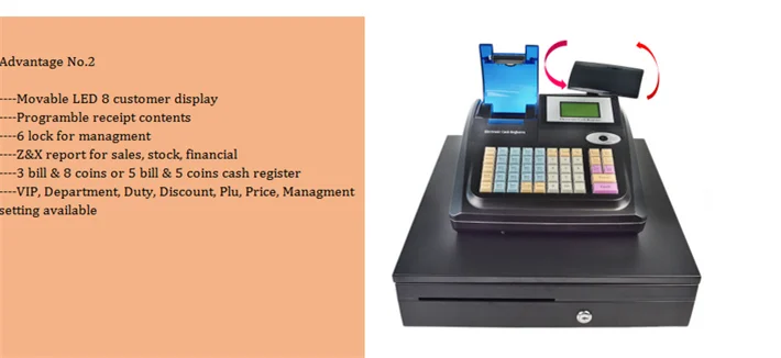 Cheap Cash Register With Keyboard And Cash Drawer - Buy Used Cash ...