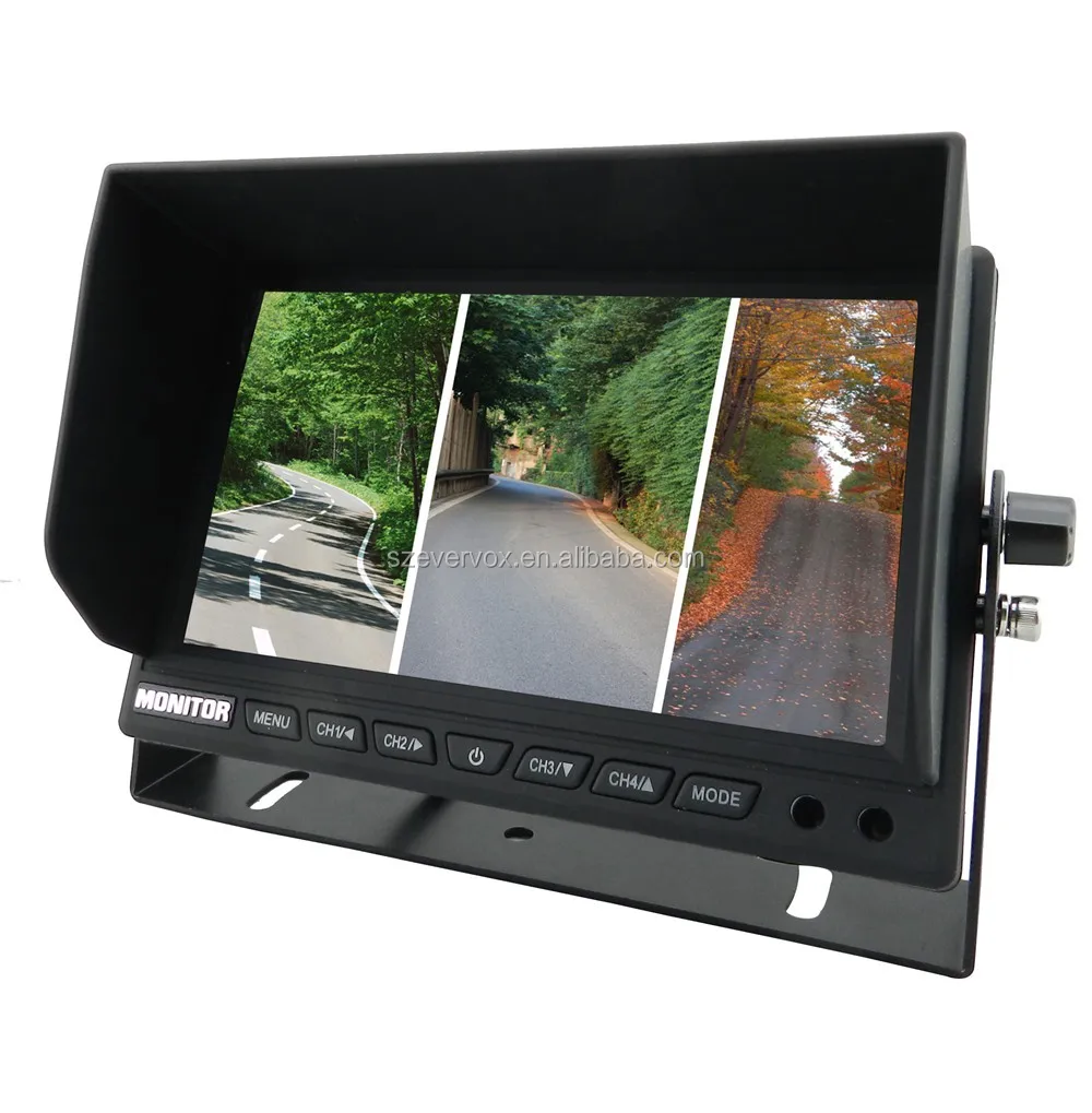 360 Degree Bus Trailer Truck Tractor Rear View Monitor Camera System ...