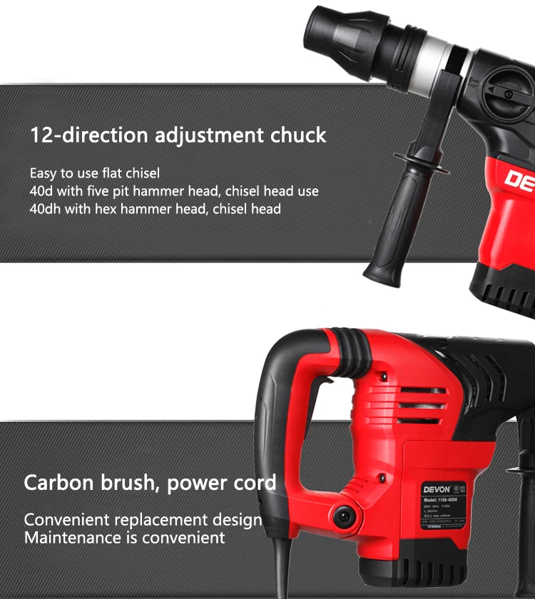 High Quality Mini 40mm Jnail Electric Chipping Hammer Tools Of Tools