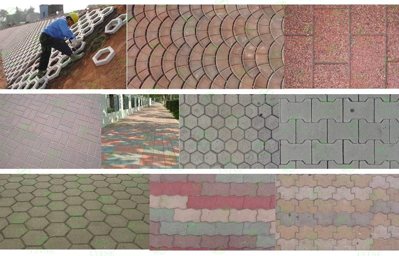 Concrete Mold / Plastic Paving Patterns/manual Concrete Hollow Block ...