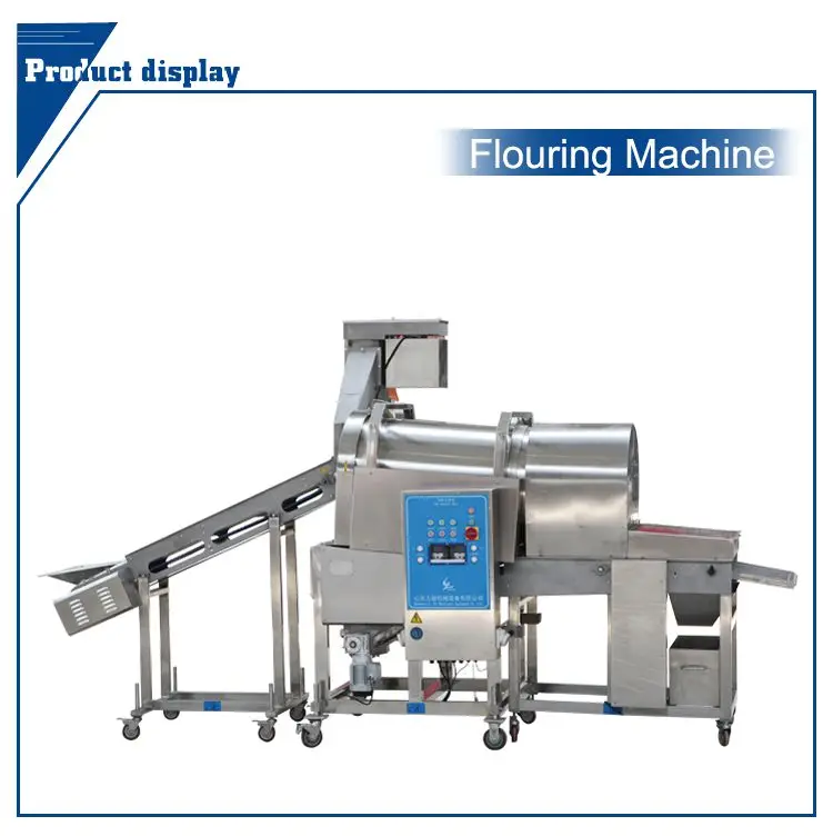 Drum Breader Drum Breading Machine Gfj600-viii - Buy Chicken Nuggets ...