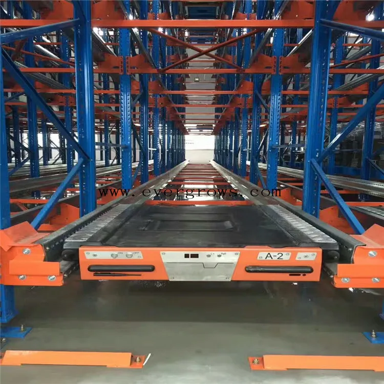 Metal Material Warehouse Racking System Steel Radio Shuttle Rack ...