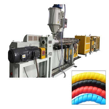 Pe Hdpe Plastic Spiral Wrapping Band Extruder Making Machine - Buy ...