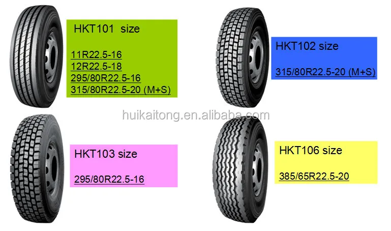 Hankook Tech Semi-steel Lukway Brand Truck Tire 11r22.5 12r22.5 295/80r22.5 315/80r22.5-20 (m+s ...
