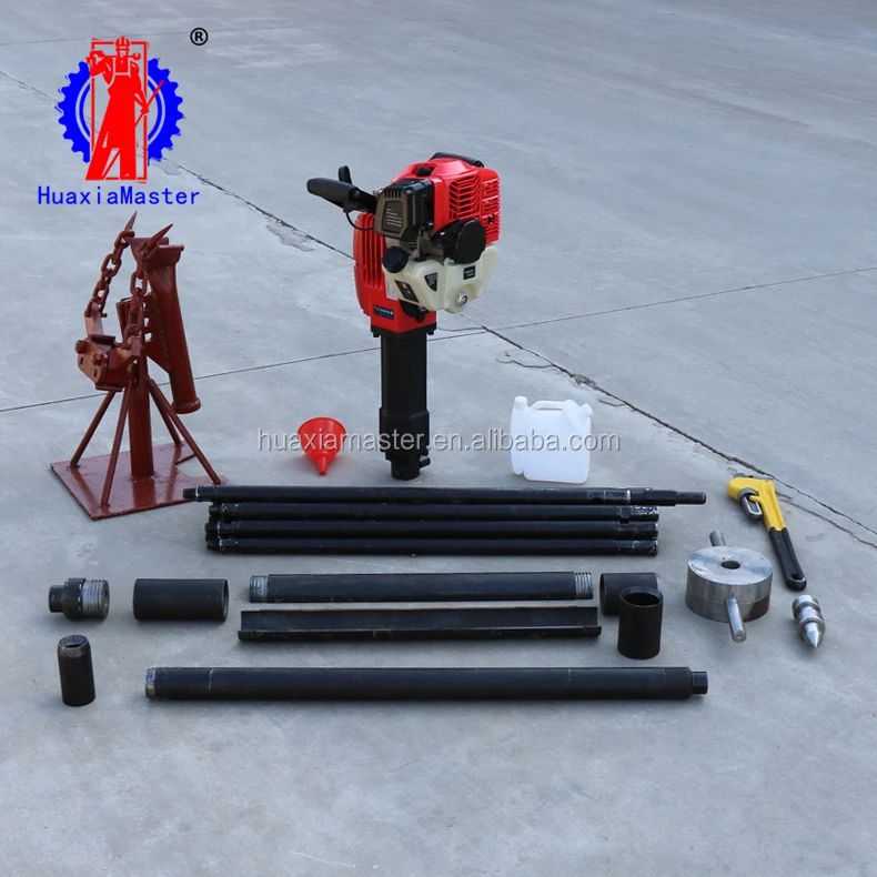 10~15 Meters Qtz-2 Soil Core Sampler / Soil Drilling Equipment / Hole ...