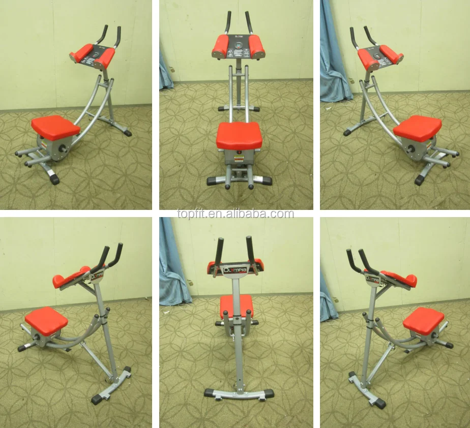 2018 Fitness Equipment Vertical Ab Coaster Machine / Ab Core Rider ...