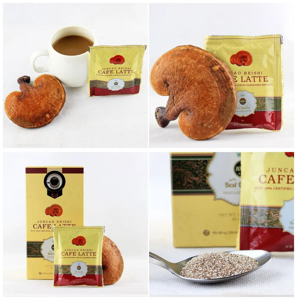 Free Sample Bio Herb Gano Cafe Instant Coffee Arabica Powder Reishi ...